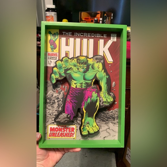 Marvel | Wall Decor | Hulk Decor Wall Art 3d | Poshmark